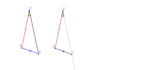 Side-Side-Angle Triangle Exploration – GeoGebra