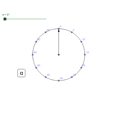 Clock test 1 – GeoGebra