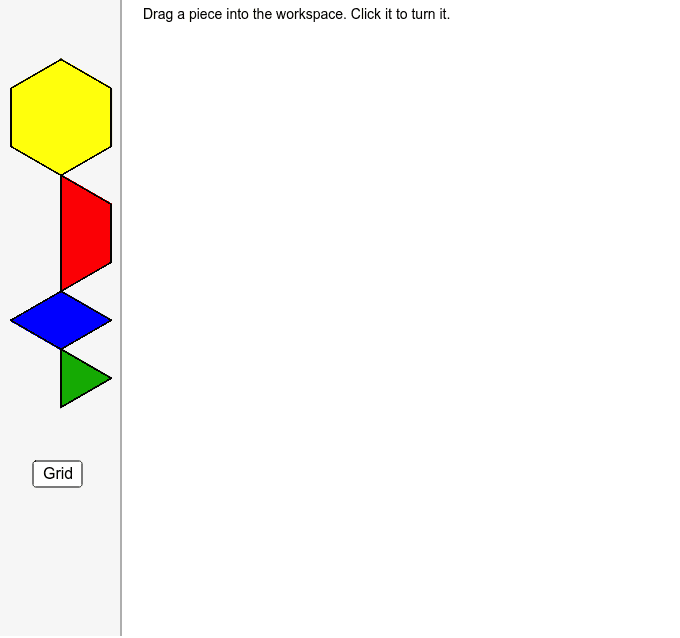 Four Pattern Blocks – GeoGebra