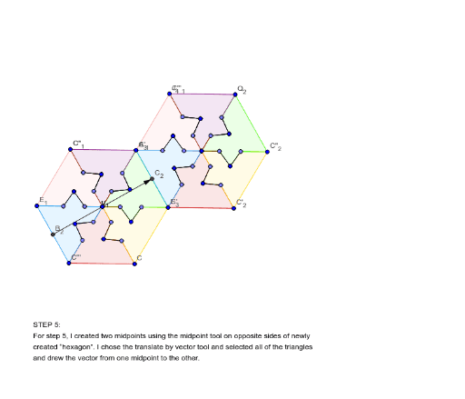 Triangle Tessellation step 5 – GeoGebra