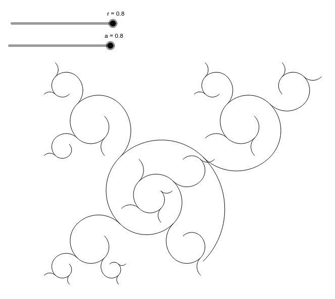 Fractal Spiral – GeoGebra