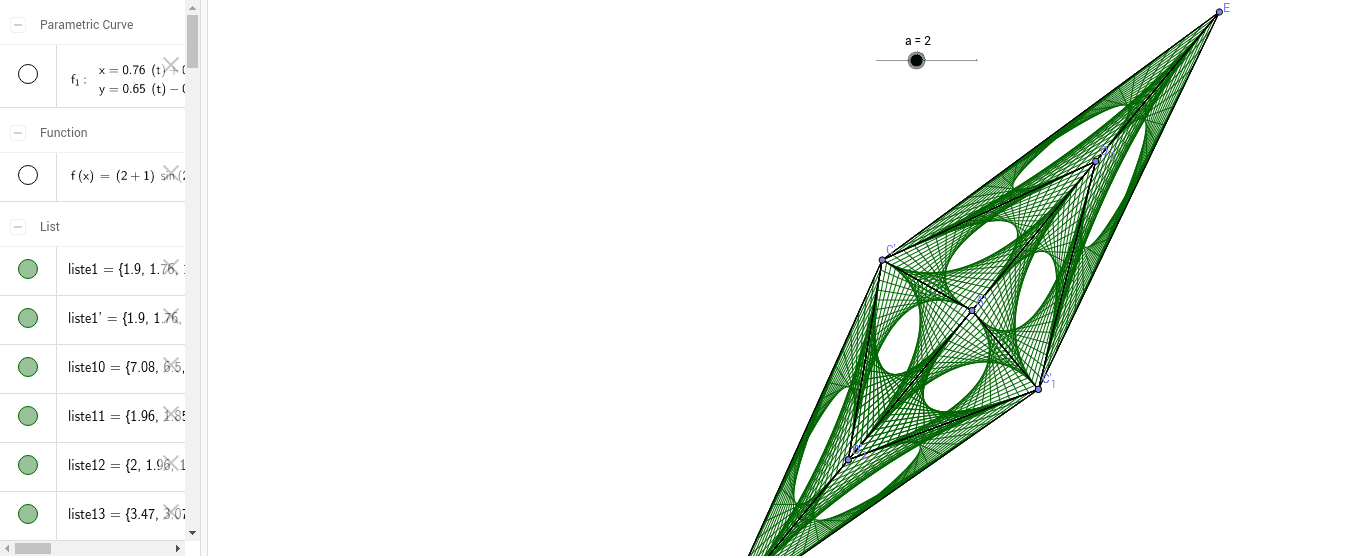 art et maths – GeoGebra