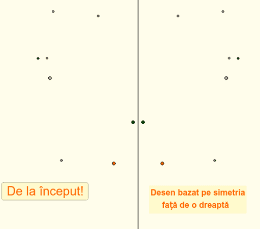 Simetria față de o dreaptă – GeoGebra