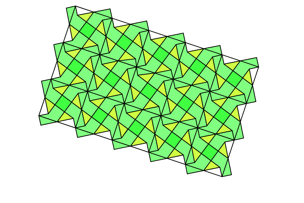 Pythagorean Theorem by Tessellation # 98 Tiling – GeoGebra