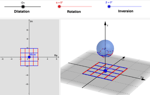 Möbius transformation – GeoGebra