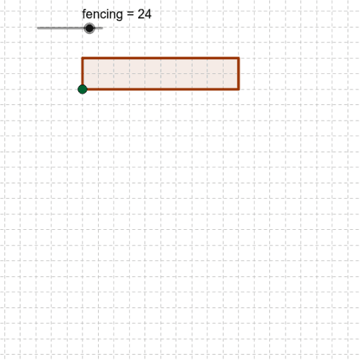 The Fencing Task (Part 2) – GeoGebra