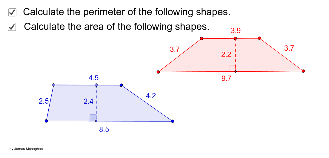 Perimeter Of A Trapezium