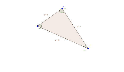 Triangle Angles and Sides – GeoGebra