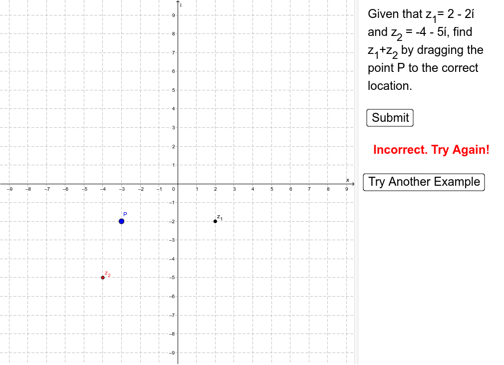 Adding Complex Numbers – GeoGebra
