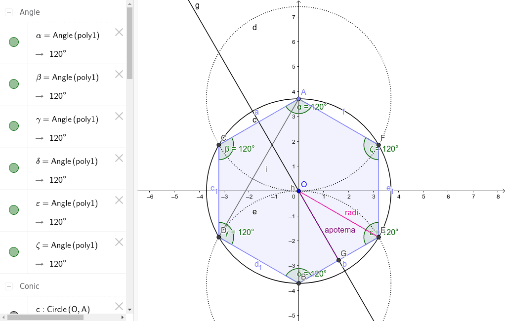 hexàgon regular – GeoGebra