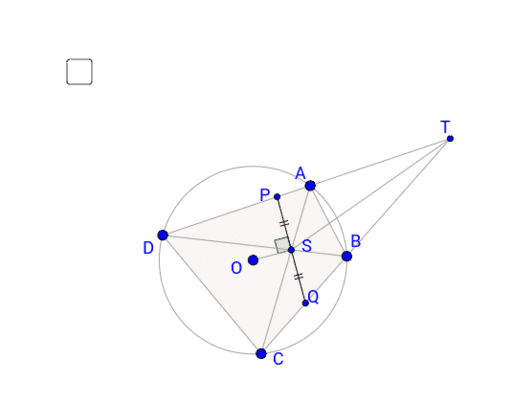 Stathis Koutras' proof of the Butterfly Theorem – GeoGebra