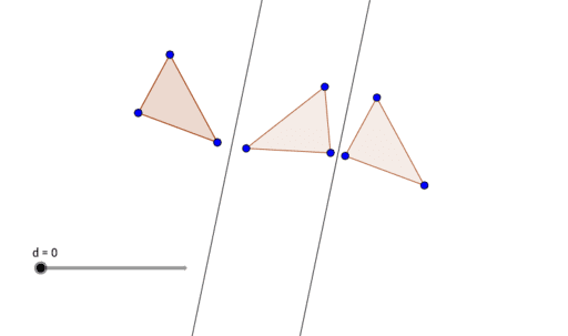 double reflection over parallel lines – GeoGebra