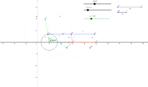 Introduction to Linkages – GeoGebra