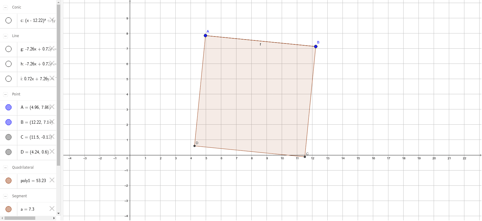 H Square Construction – GeoGebra
