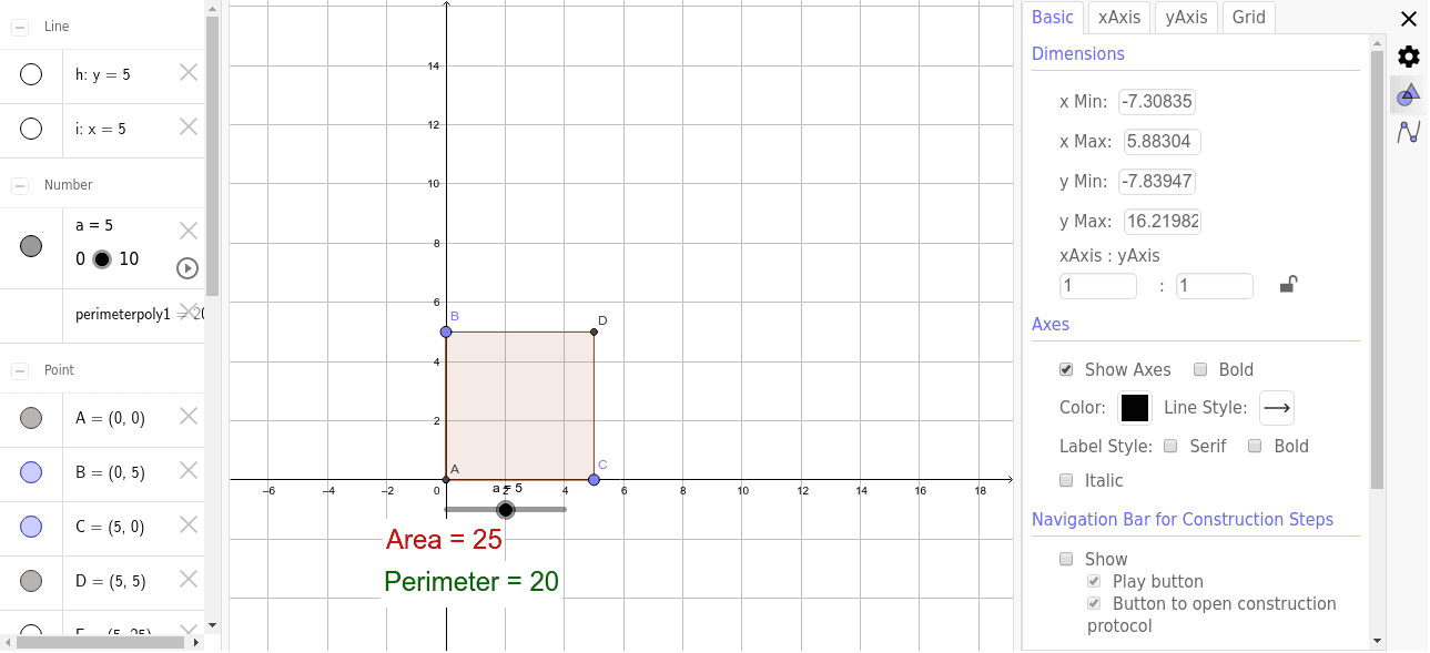 New paper clips – GeoGebra