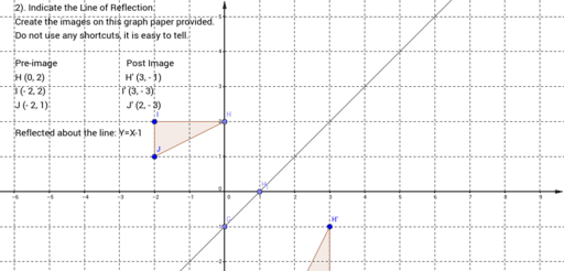 Amy Reflections Exam Problem 2 – GeoGebra