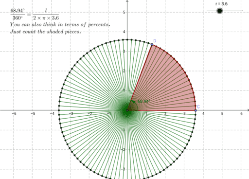 circle proportions – GeoGebra