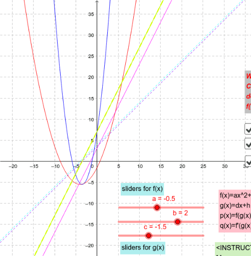CHAIN RULE FINAL PROJECT – GeoGebra