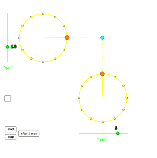 two clocks in k/n time ! – GeoGebra