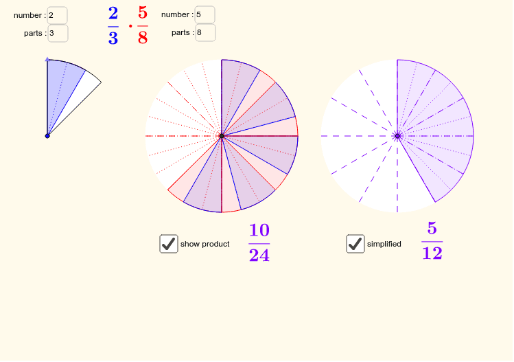 Fraction Multiplier – GeoGebra