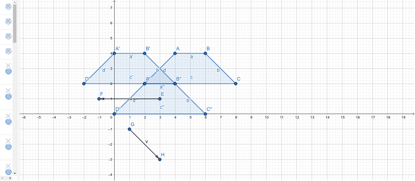 Translating Objects with Vectors – GeoGebra
