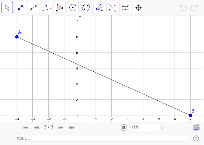 Distance Formula – GeoGebra