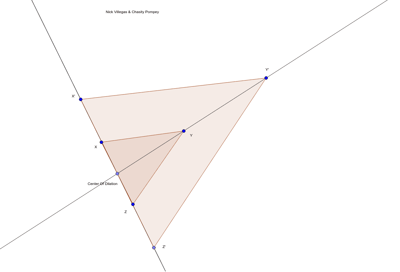 Constructing Dilations – GeoGebra