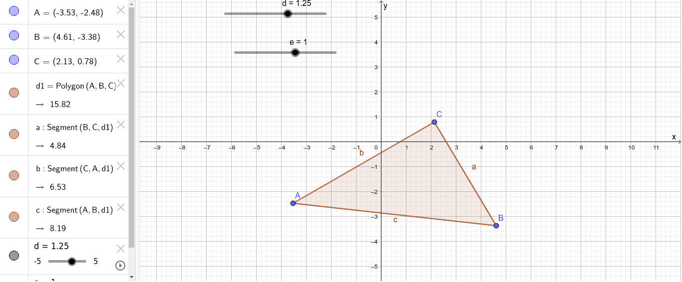 Parallelverschiebung – GeoGebra