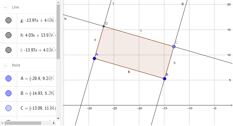 H-Rectangle Construction – GeoGebra