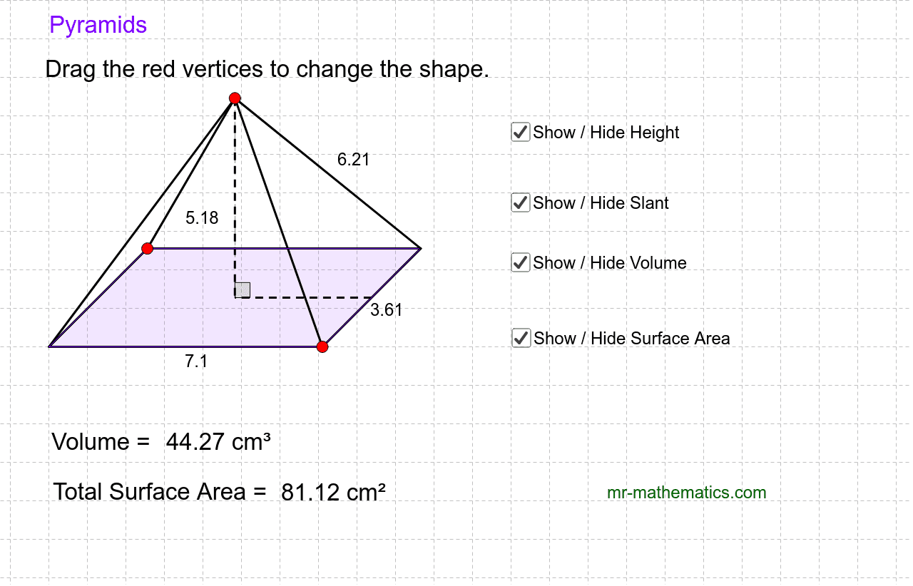 Pyramids – GeoGebra