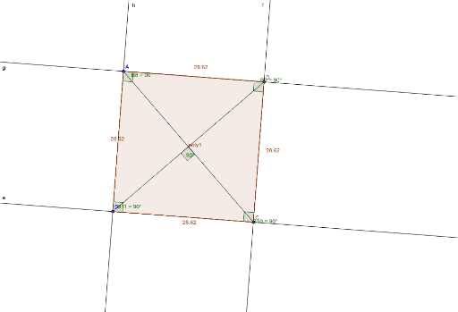 Square Exploration – GeoGebra