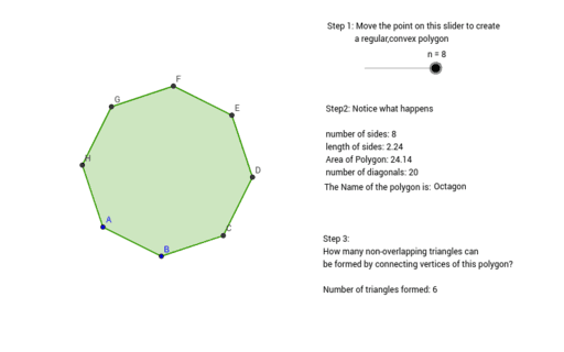 The Regular Polygons – GeoGebra