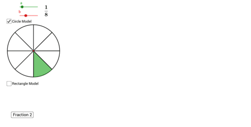 Fraction Models – GeoGebra