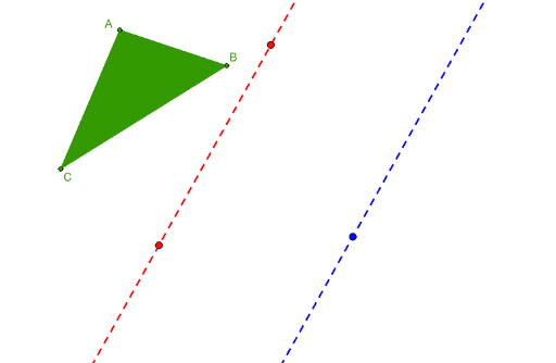 Reflection across Parallel lines – GeoGebra