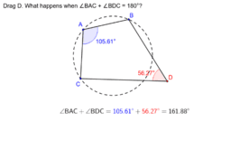 Converses of Theorems on Circle Properties – GeoGebra