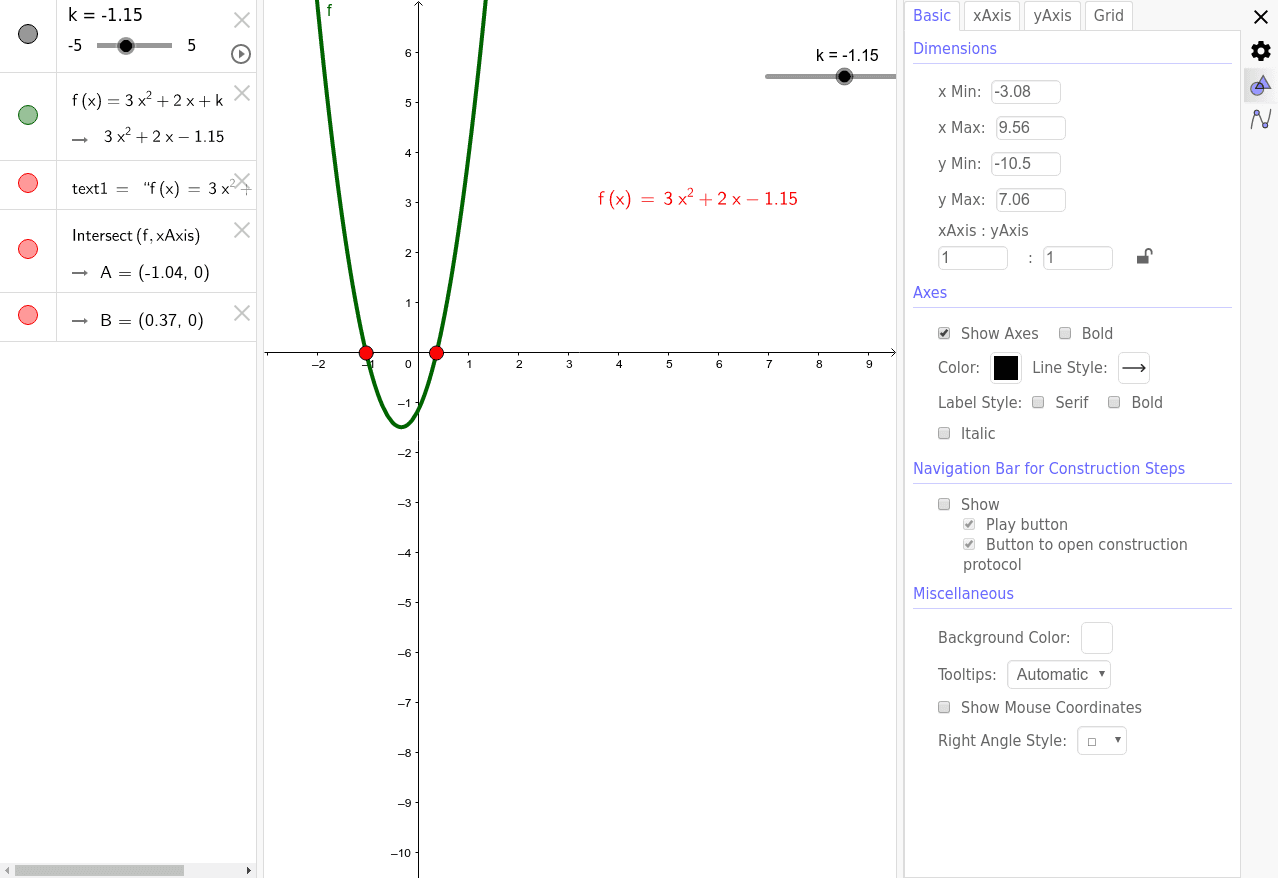Further Disc Ex 1 – GeoGebra