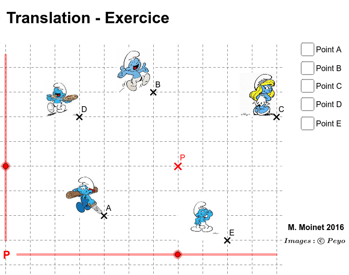 Translation - Exercice – GeoGebra