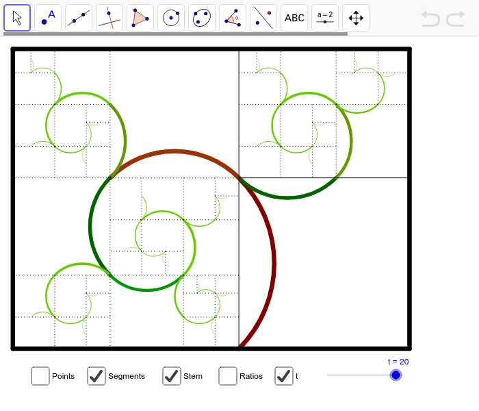 哈里斯螺旋 (Harriss Spiral) – GeoGebra