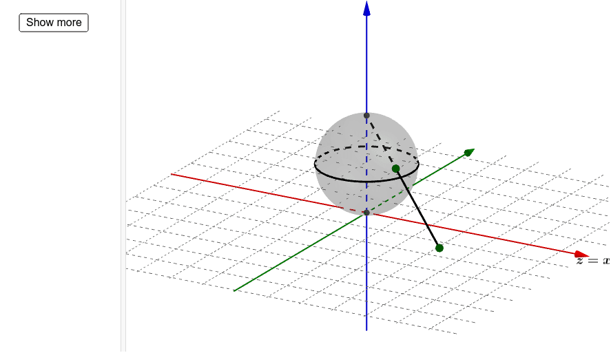 Riemann sphere (2nd part) – GeoGebra