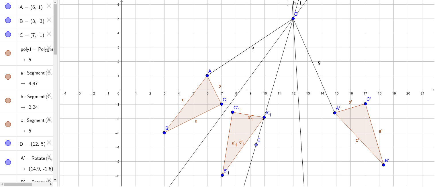 Rotations to Reflections – GeoGebra