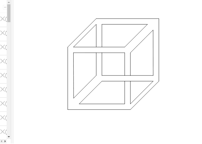 Impossible Cube (escher) – GeoGebra