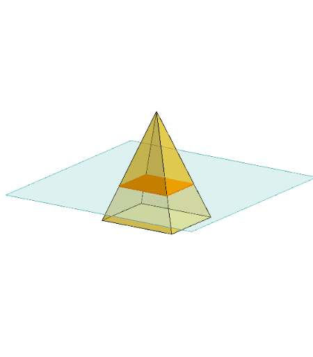Sections of Rectangular Pyramids – GeoGebra