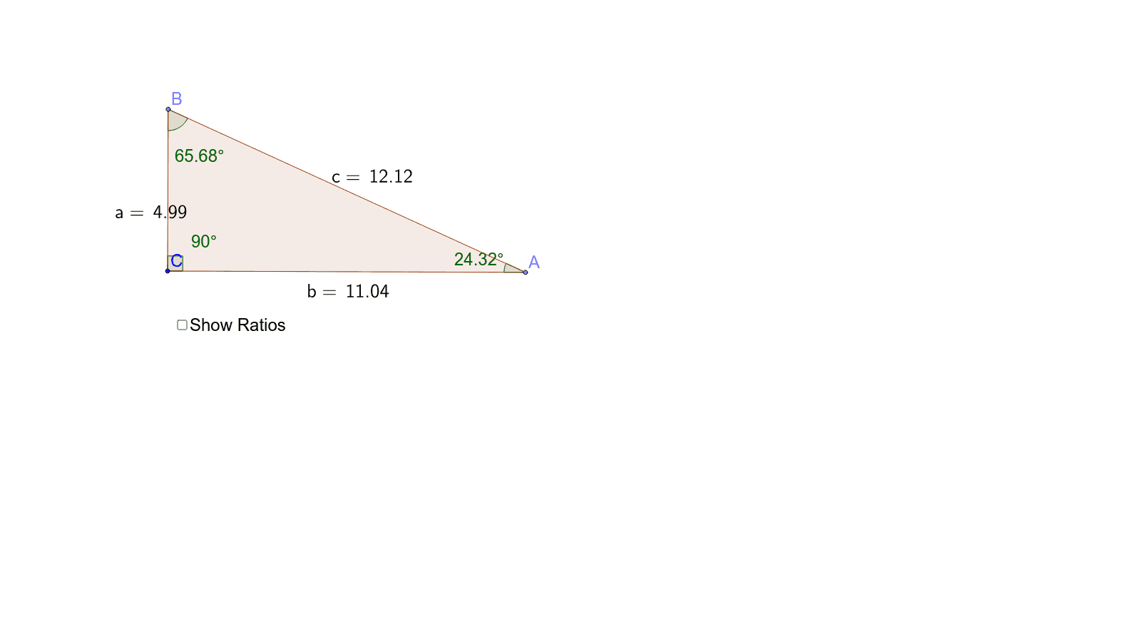 Primary Trigonometric Ratios – GeoGebra