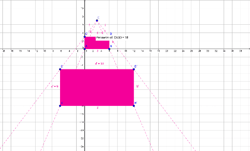 Constructing a Dilation – GeoGebra