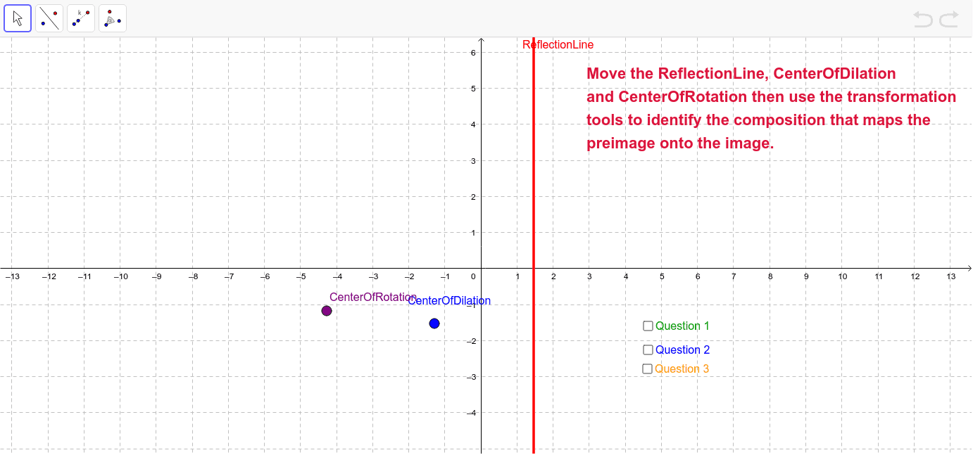 Composition of Transformations (with Dilation) – GeoGebra