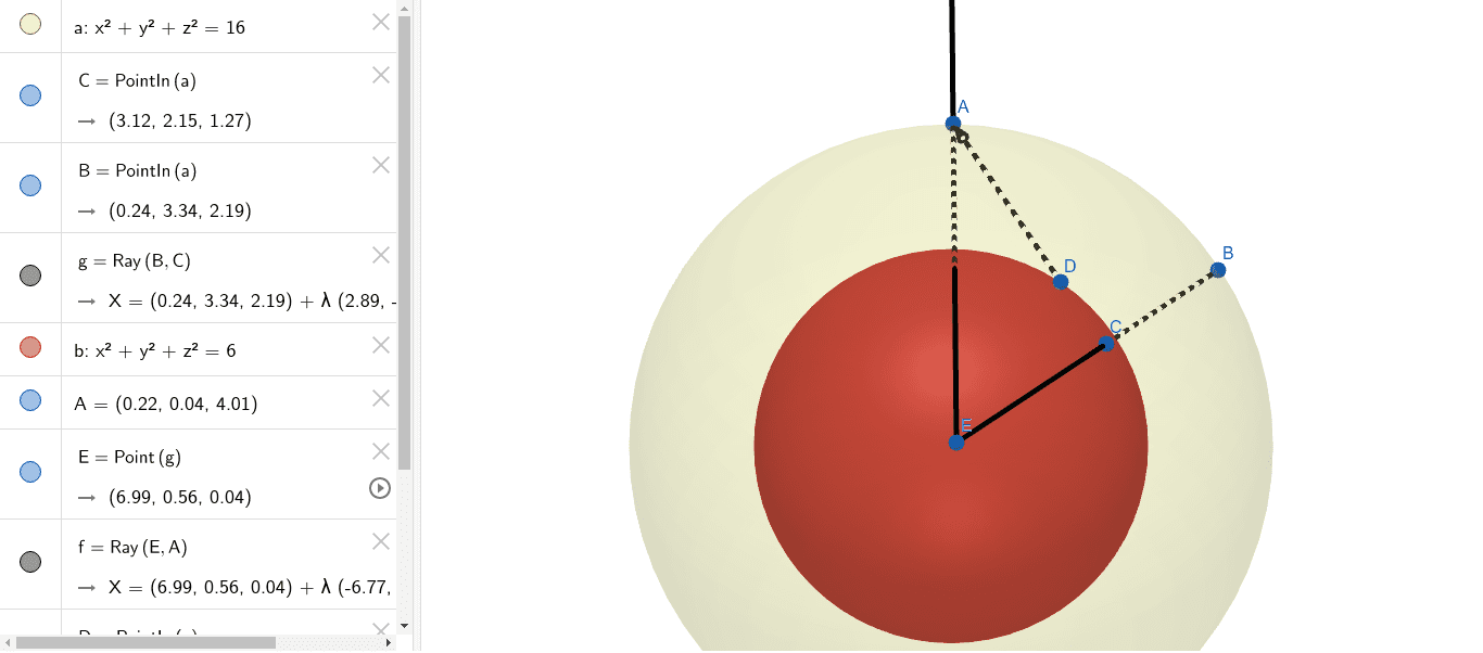 sphere – GeoGebra