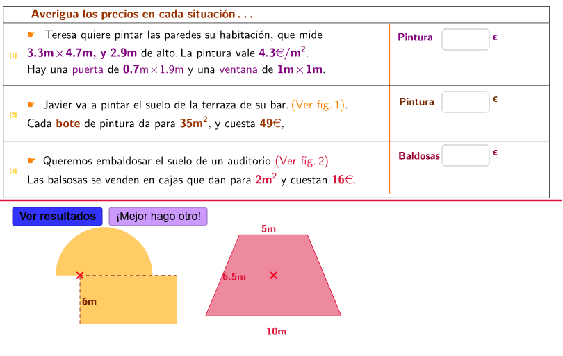 Problemas de Áreas – GeoGebra