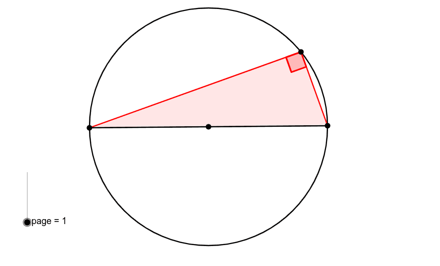 Circle - angles – GeoGebra