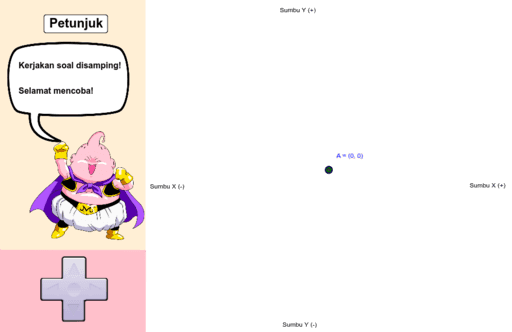 Kuadran Cartesius – GeoGebra