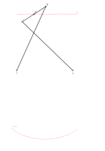 Chebyshev's Straight-line Mechanism – GeoGebra